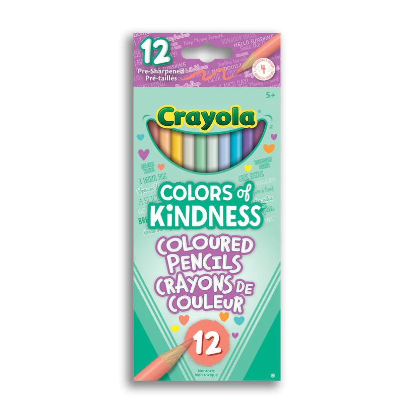 Crayola Colors of Kindness Special Edition Colored Pencils,12 Count ...
